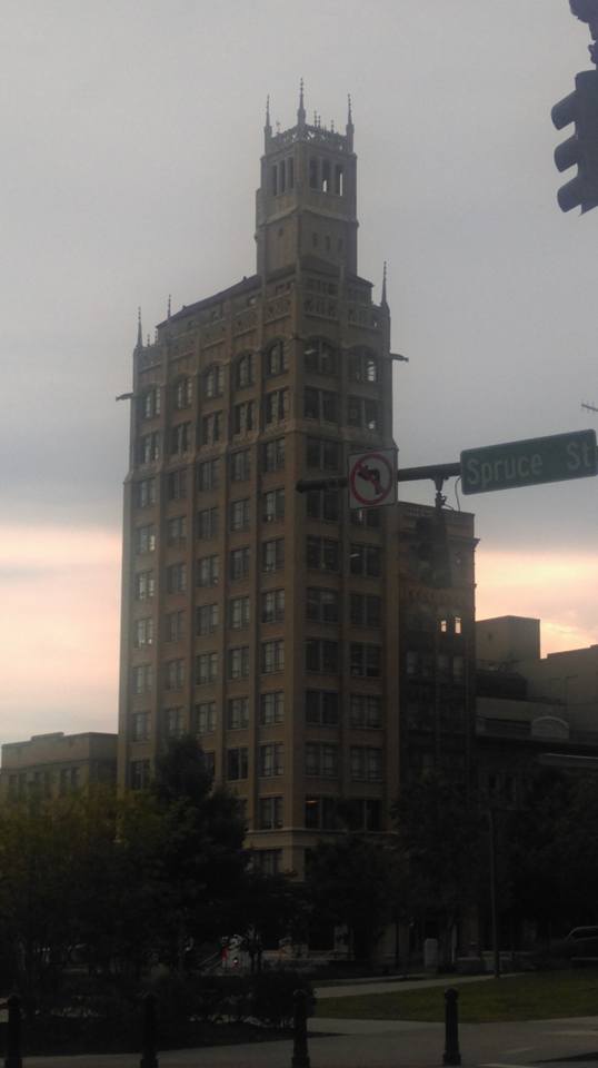 funky building – Coloring Outside the Lines